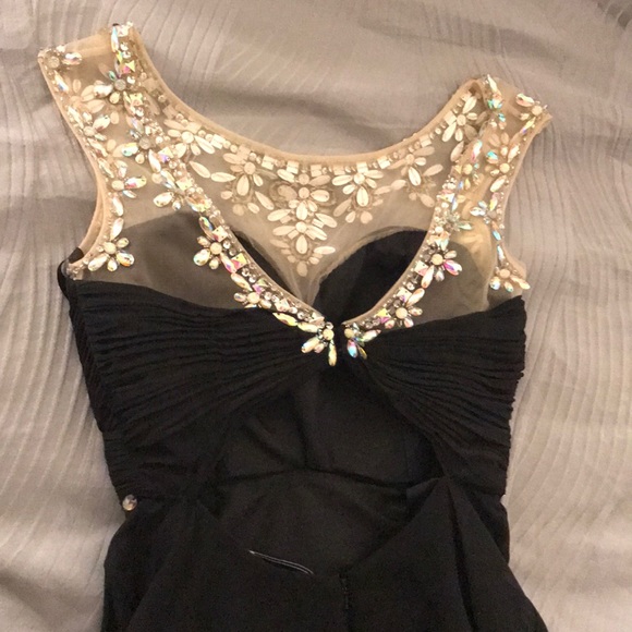 Party Time Formals | Dresses | Black Long Dress By Party Time | Poshmark